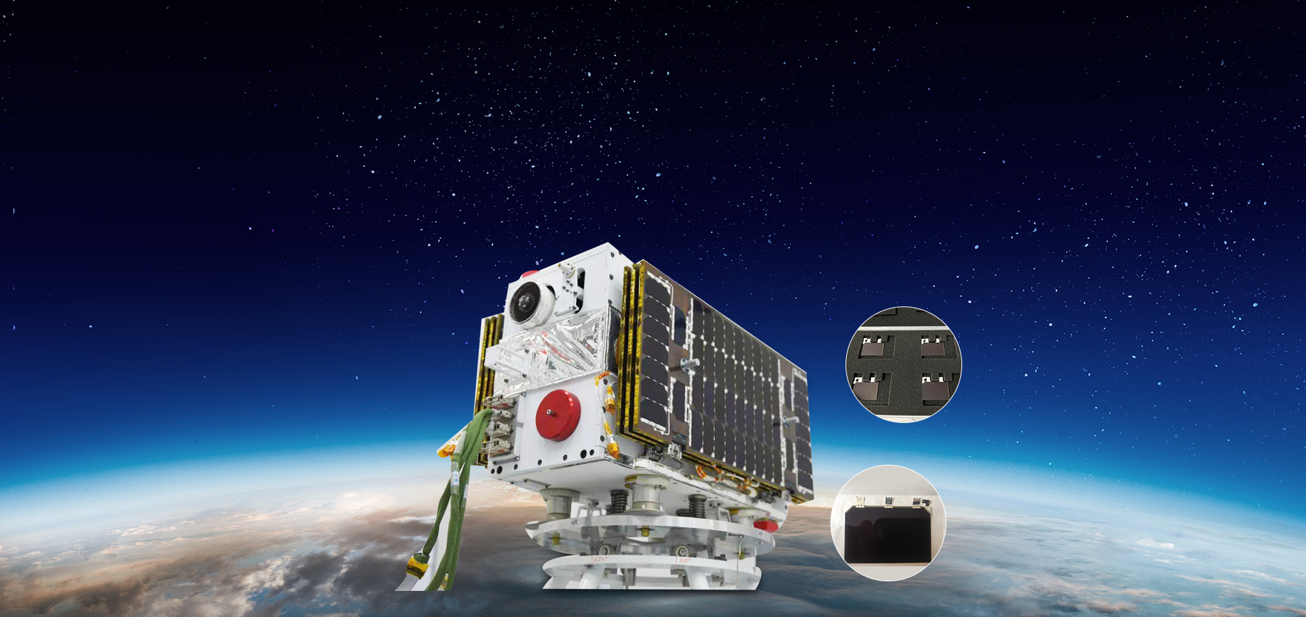 Space Solar Cell for spacecraft,Drone Space Panels brand-YIM SPACE